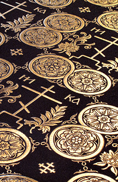 CHURCH TEXTILE | ЦЕРКОВНАЯ ТКАНЬ | ЦЕРКОВНЫЙ ТЕКСТИЛЬ | Святогорская 1071